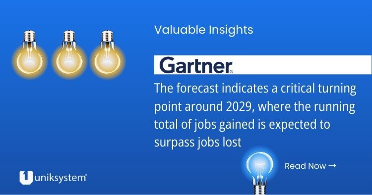 Gartner Forecasts AI Job Impacts - Uniksystem